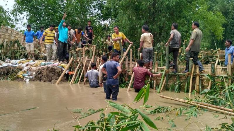 Imphal reeling under flood | Assam Times