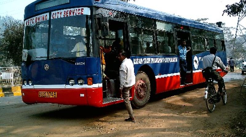 City bus service at night | Assam Times