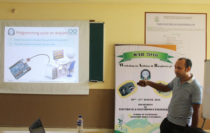 Workshop on Arduino and Raspberry Pi at ADBU | Assam Times